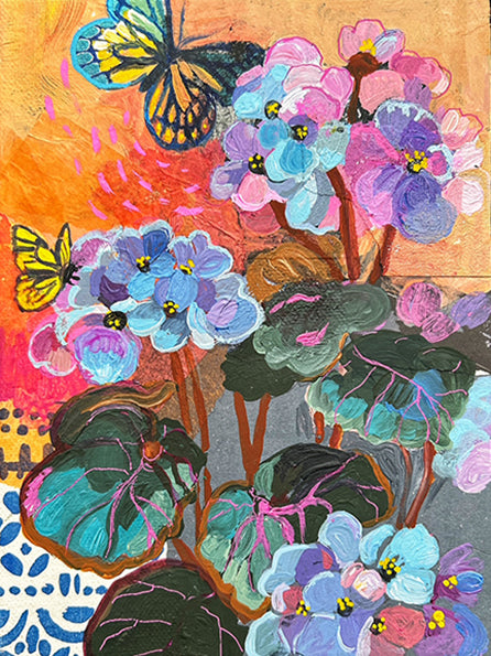 Rare Beauty: February Birth Flower - Violet – Cathy Nichols