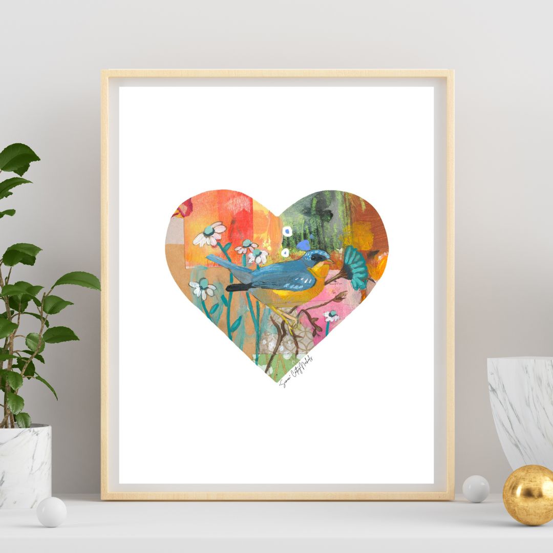Simon - Heart Print – Cathy Nichols